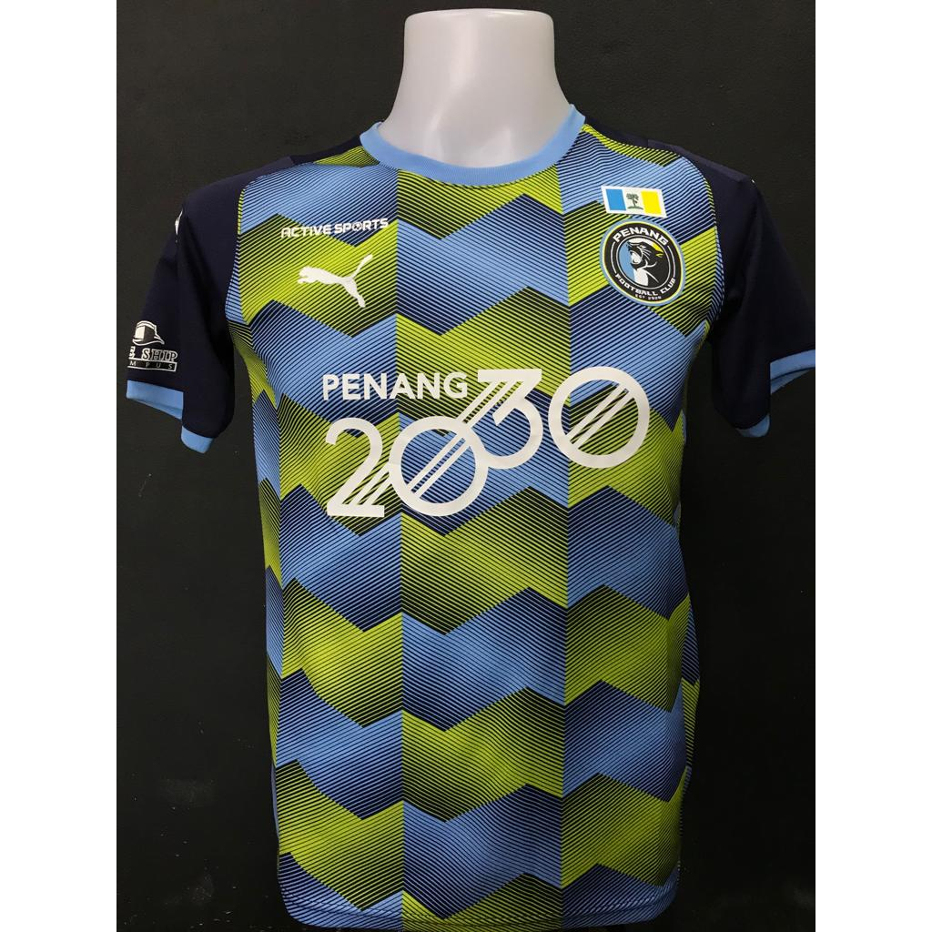 Penang Jersey 2023 PLAYER ISSUE With Printing Nameset Penang FC Jersi Football Jersey | Shopee ...