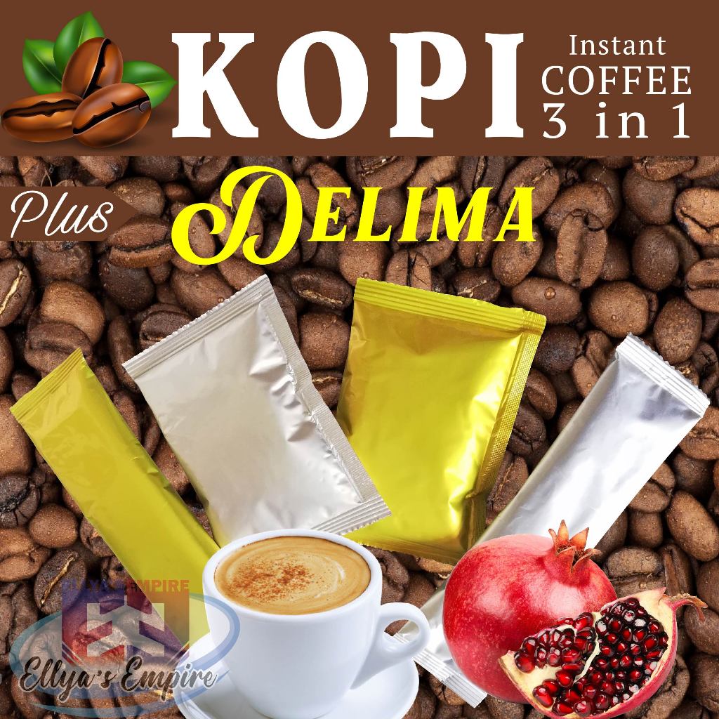 KOPI plus DELIMA (sachet K10) | Shopee Malaysia
