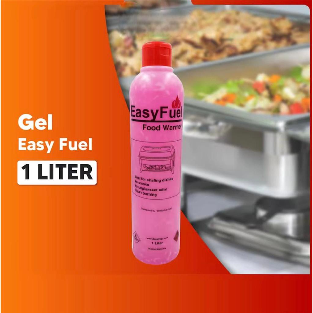 Easy Fuel Food Heating Warmer Gel 1.0 Liter | 1L Cooking Fuel | Easy ...