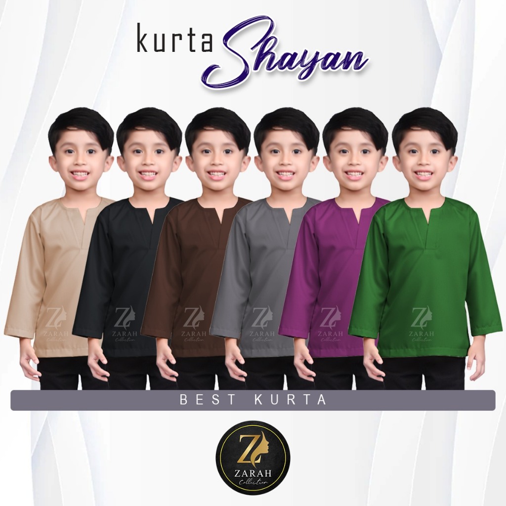 SHAYAN KIDS KURTA BABY BOY NEW ARIVE | Shopee Malaysia