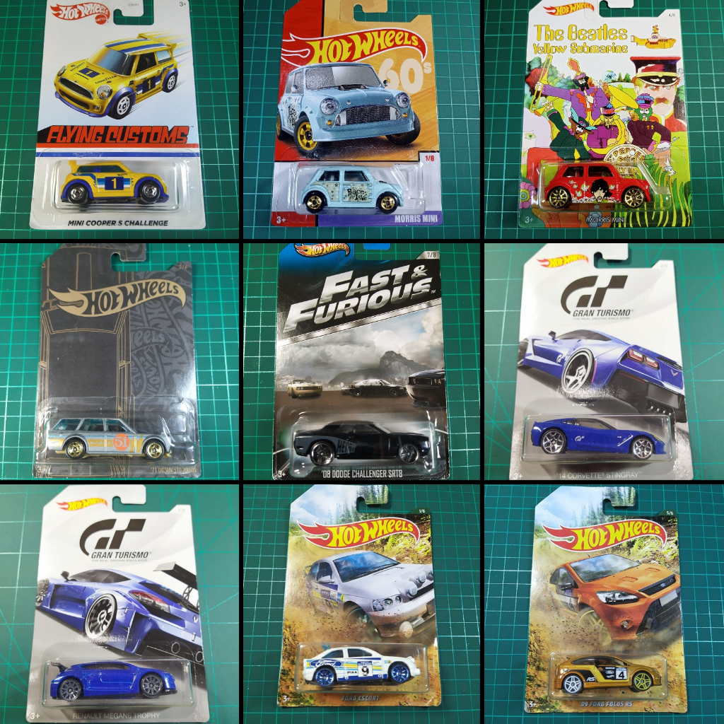 Hot Wheels Theme Series Card | Shopee Malaysia