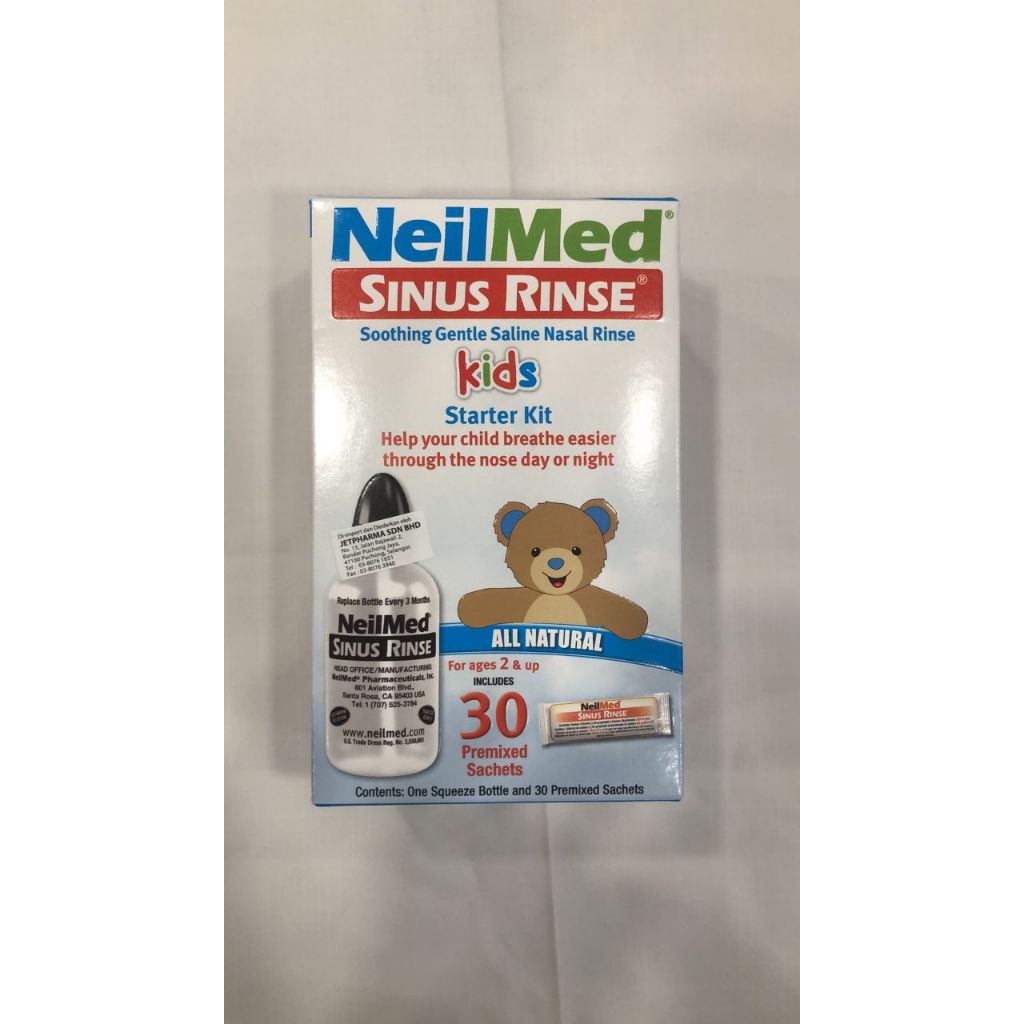 NEILMED SINUS RINSE KIDS STARTER KIT (30'S) | Shopee Malaysia