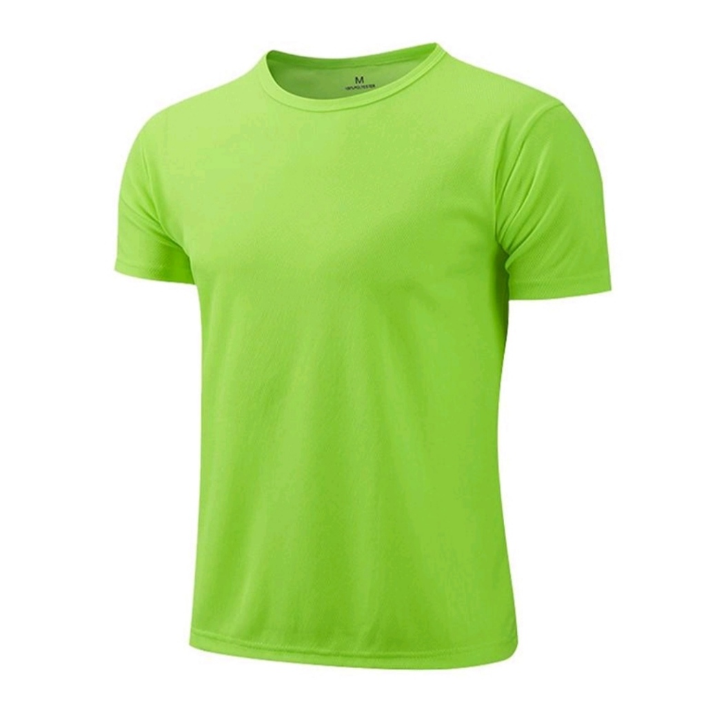 Microfiber Quick Dry Unisex Tshirts Tshirt Mikrofiber Cepat Kering Anti ...