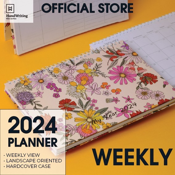Masterprint 2024 B5 Weekly 52 Weeks Planner Hardcover PWDHC-B5 | Shopee ...