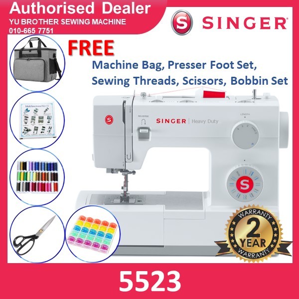 🌸Ready Stock🌸 Singer 5523 Heavy Duty Sewing Machine | Shopee Malaysia