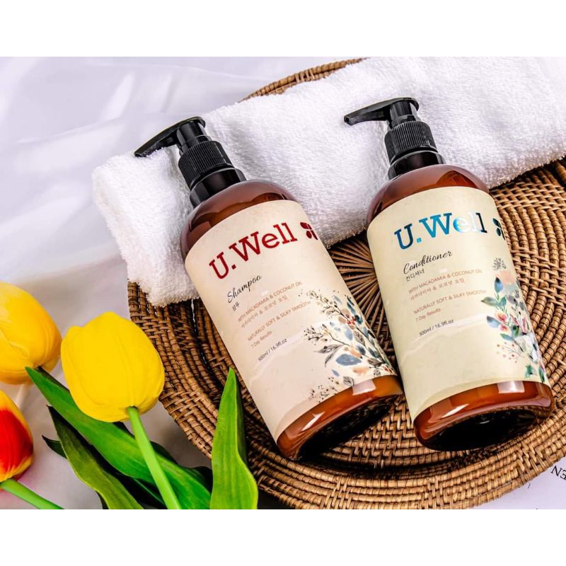 U Well Shampoo and Conditioner 500ml | Shopee Malaysia