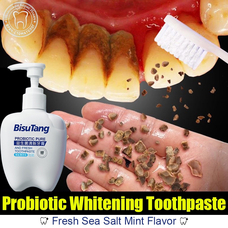 teeth whitening ubat gigi pemutih sea salt probiotic whitening ...