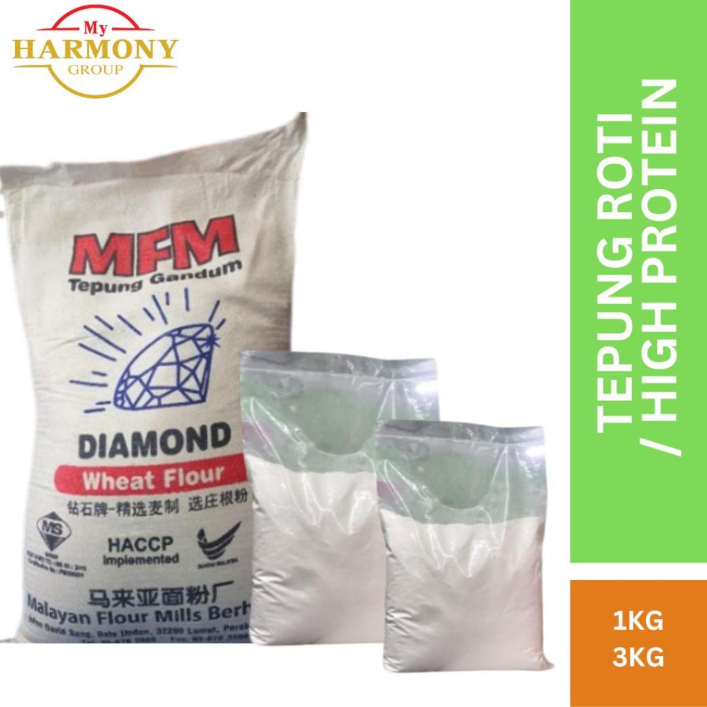TEPUNG ROTI / HIGH PROTEIN 1KG 3KG | Shopee Malaysia