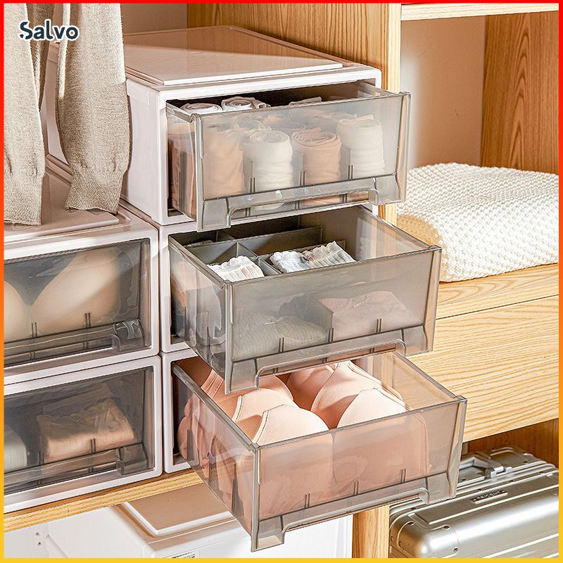 Salvo Wardrobe Drawer Storage Box Large Capacity Clothes Storage Drawer ...