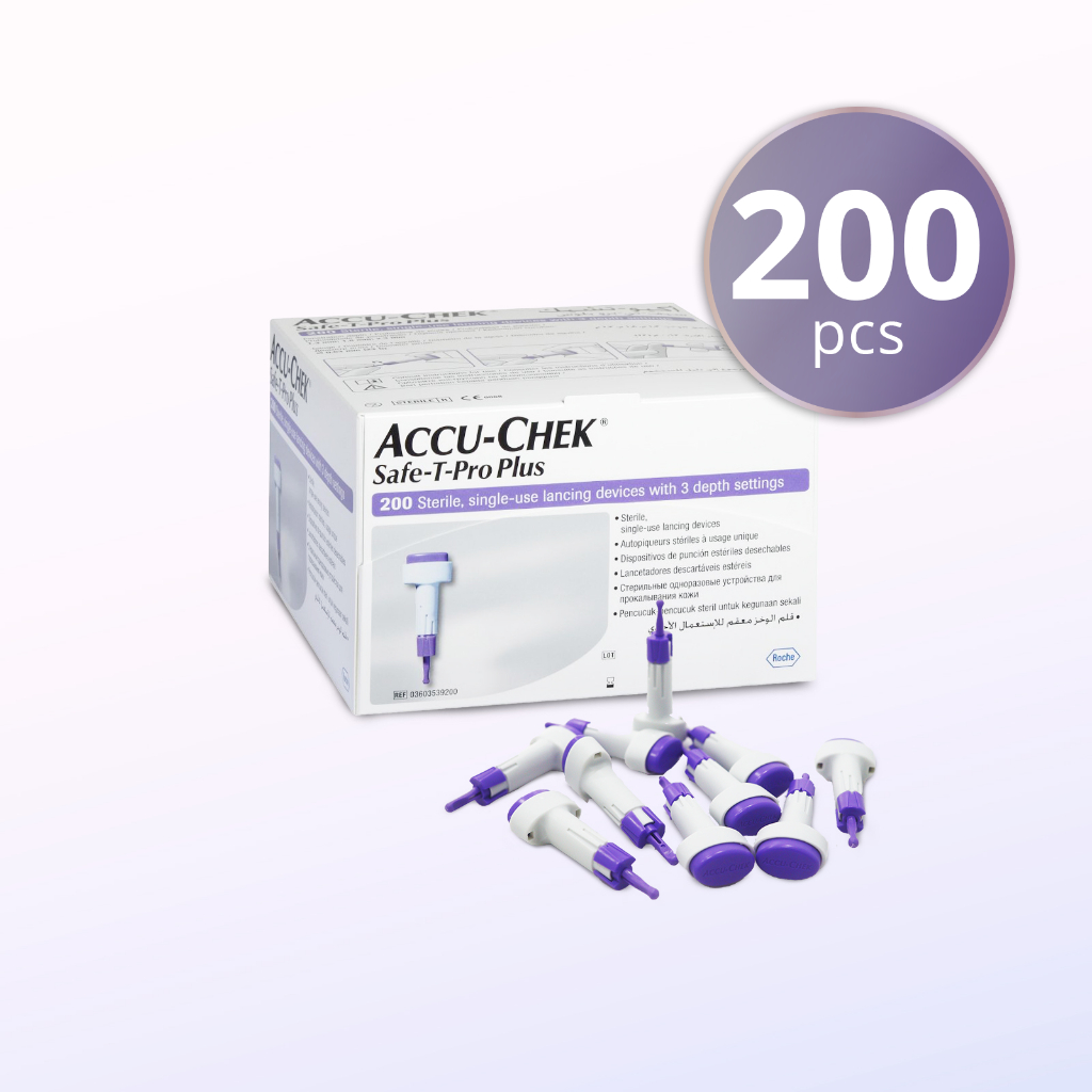 Accu-Chek Safe-T Pro Plus / Accu-Chek Safe-T Pro Uno (200pcs) | Shopee ...