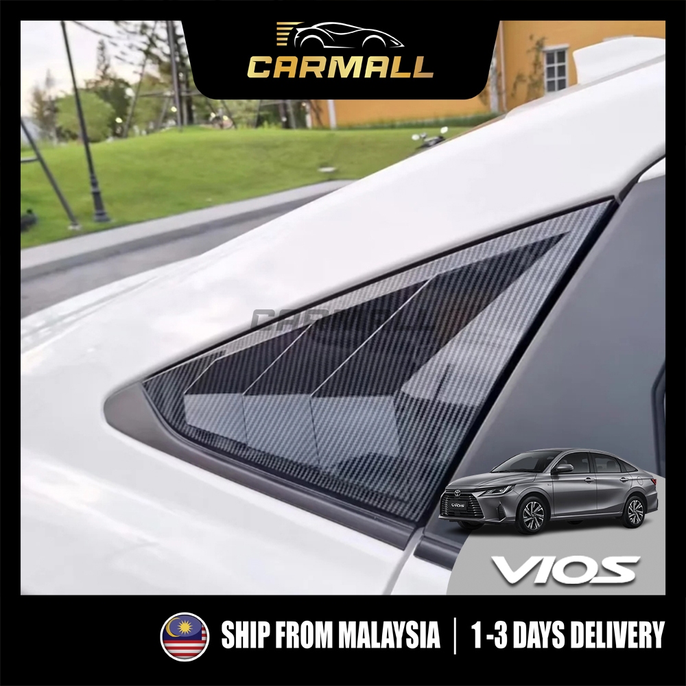 Toyota Vios AC100 2023-2024 Window Triangle Cover Carbon Vios AC100 ...