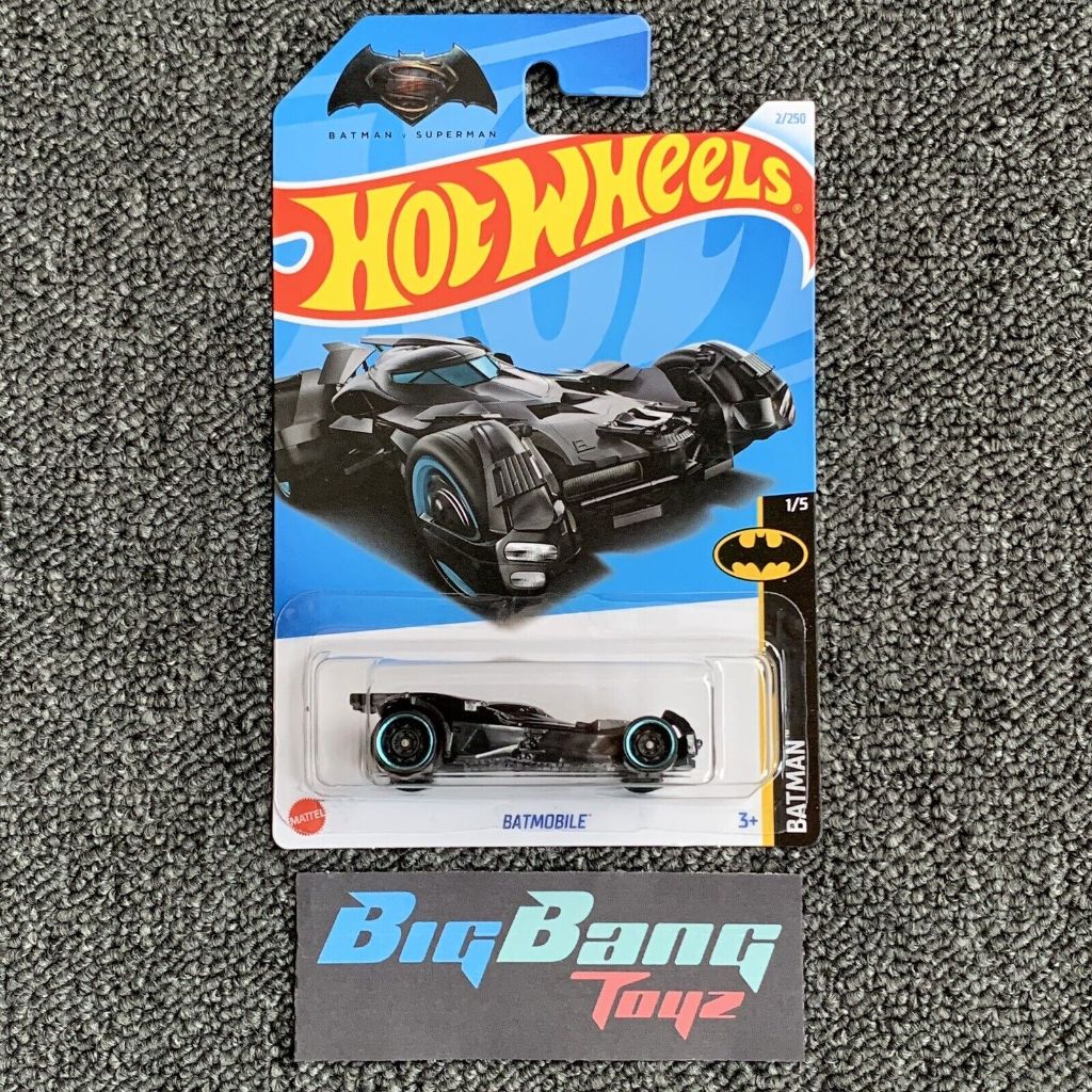 Hot Wheels BVS Batmobile #2 Mainline 2024 Case A/B (In-Stock) New ...