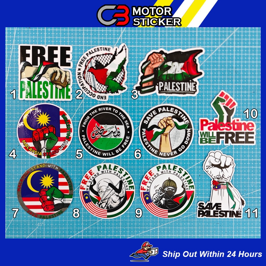 Stiker palestine free palestine save palestine malaysia palestine ...
