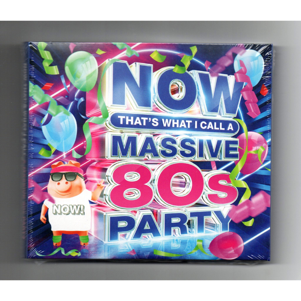 Various - NOW That's What I Call A Massive 80s Party ( Digipak 4 CD ) | Shopee Malaysia