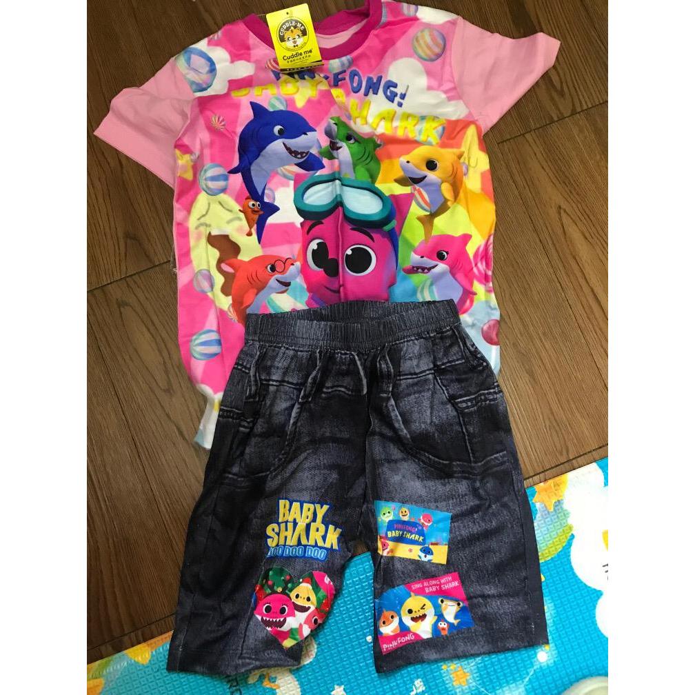 Baby Shark clothes set | Shopee Malaysia