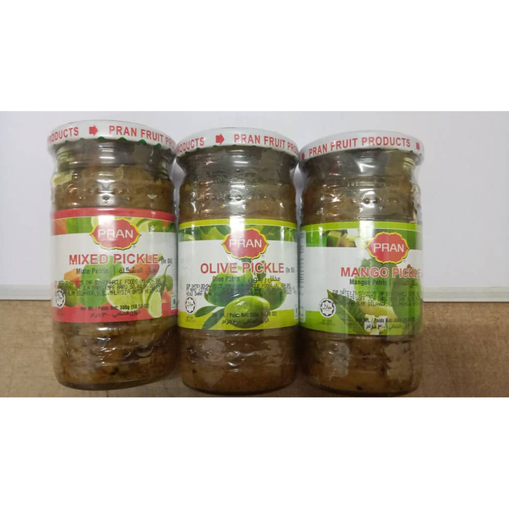 PRAN MANGO/OLIVE/MIXED PICKLE 300G | Shopee Malaysia