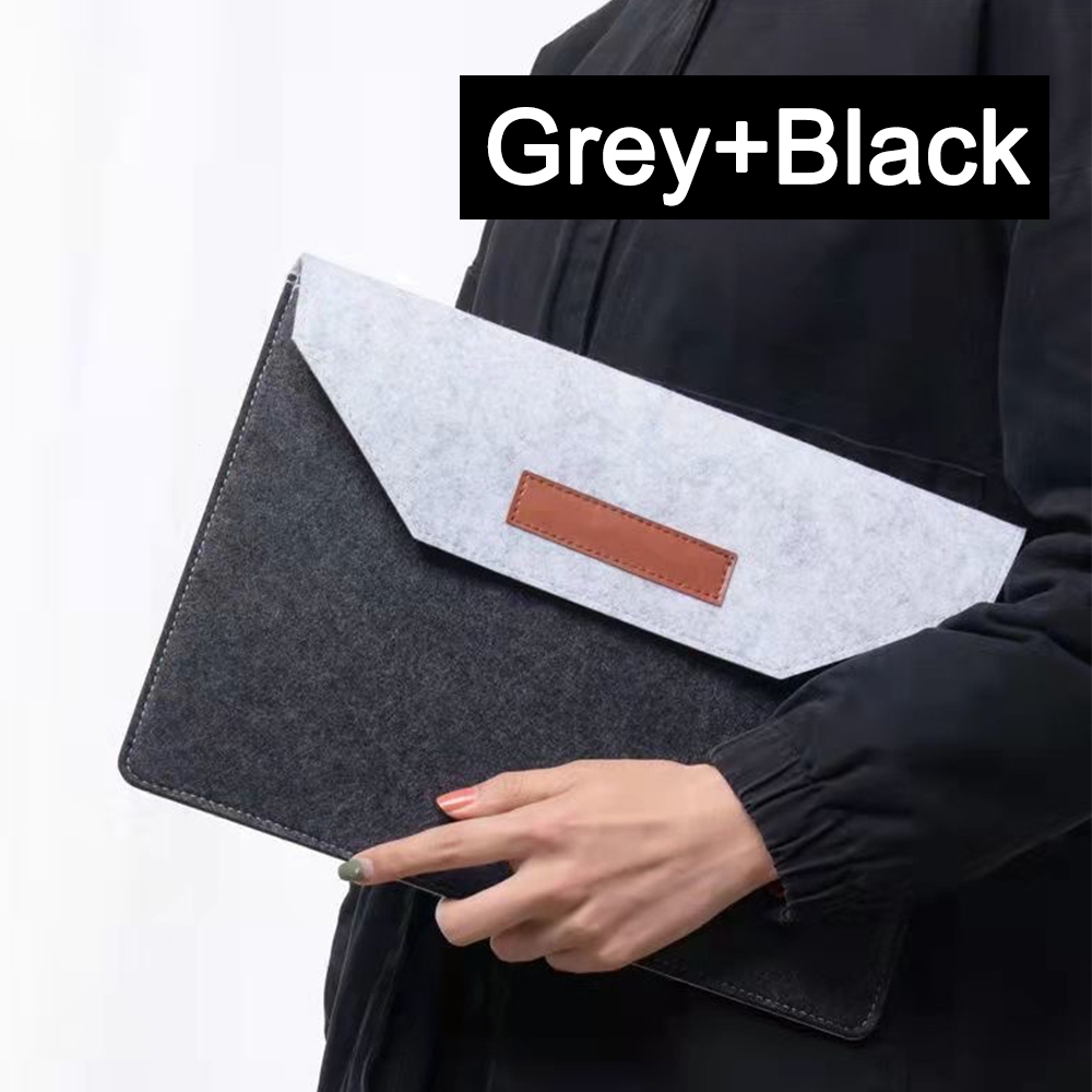 Laptop Bag Tablets Felt Material Magic Tape Safety Protect Notebook ...