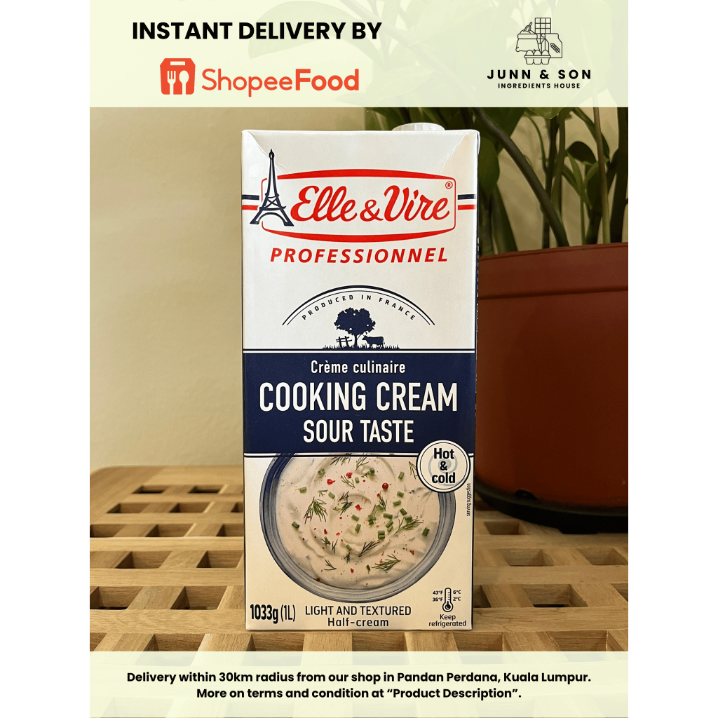 Elle & Vire Cooking Cream Sour Taste 1L | Shopee Malaysia