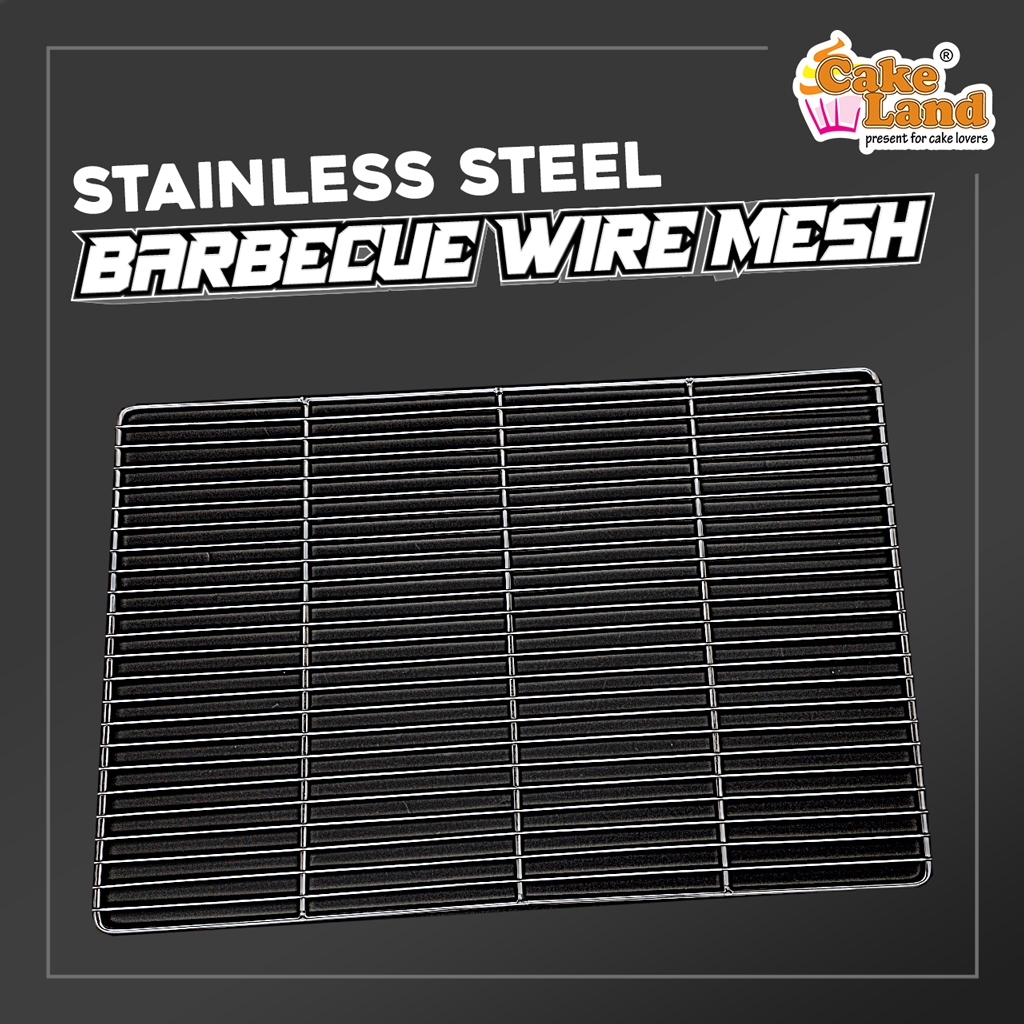 THE BAKER Stainless Steel BBQ Wire Mesh | Shopee Malaysia