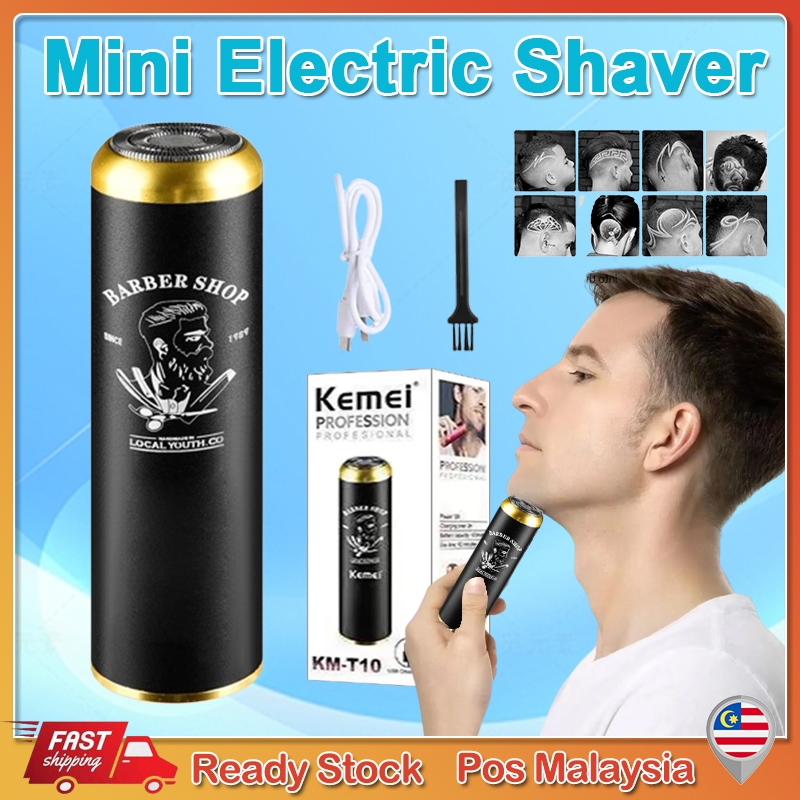 Mini Men Electric Shaver Wet and Dry Use USB Rechargeable Portable ...