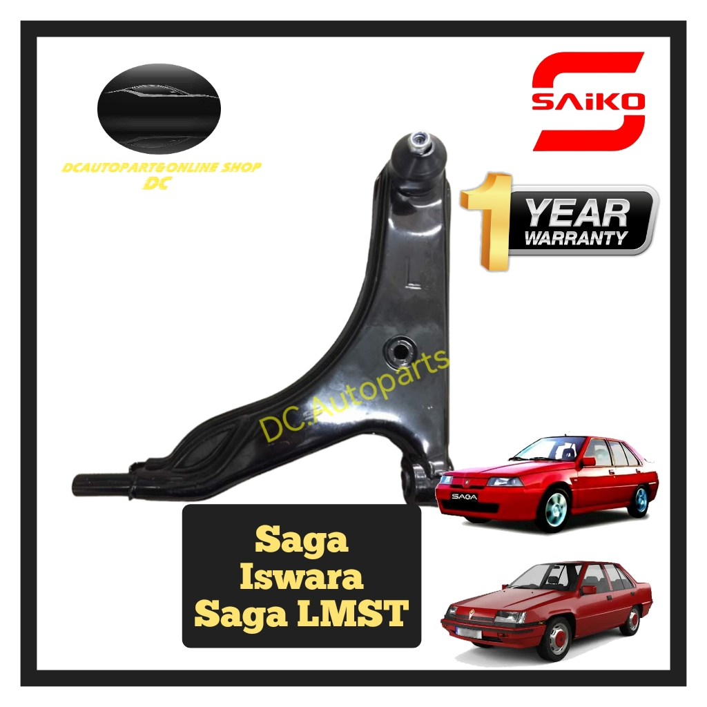 SAIKO CONTROL LOWER ARM PROTON SAGA ISWARA LMST FRONT RIGHT / LEFT ...