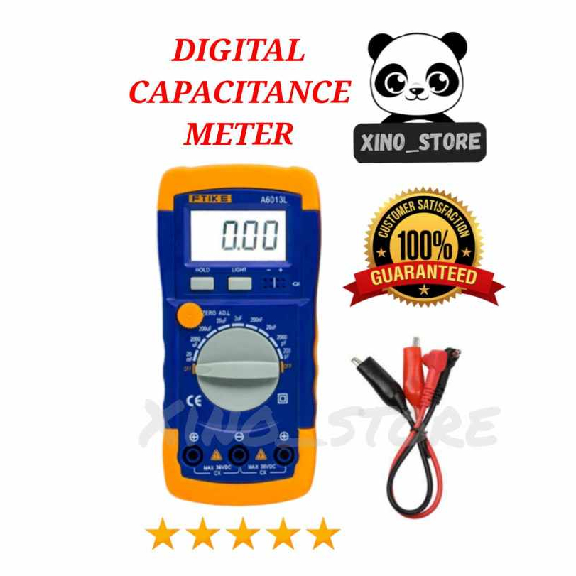 A6013L 200pF~20mF Digital Capacitance Meter Inductance Meter Capacitor ...
