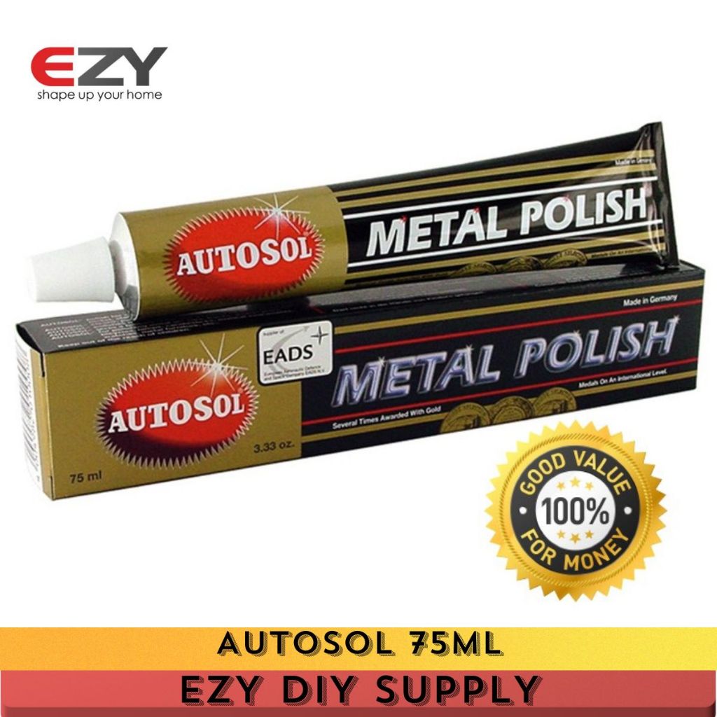 75ml Autosol Metal Polish Rust Remover Chrome Cleaner | Shopee Malaysia