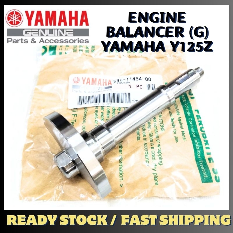 YAMAHA 125Z Y125Z Y125ZR ENGINE BALANCER ENGINE SHAFT WEIGHT GEAR ENJIN ...