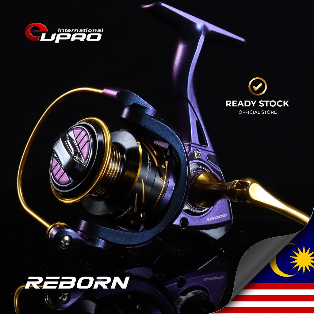 Eupro Spinning Reel Reborn 2000 / 3000 / 4000 / 5000 | Shopee Malaysia