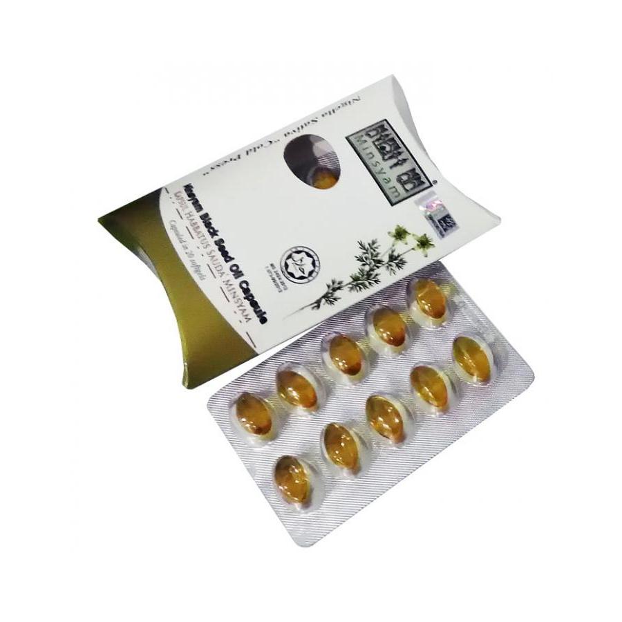 MINSYAM HABBATUS SAUDA DAN MINSYAM MINYAK ZAITUN SOFT GEL | Shopee Malaysia