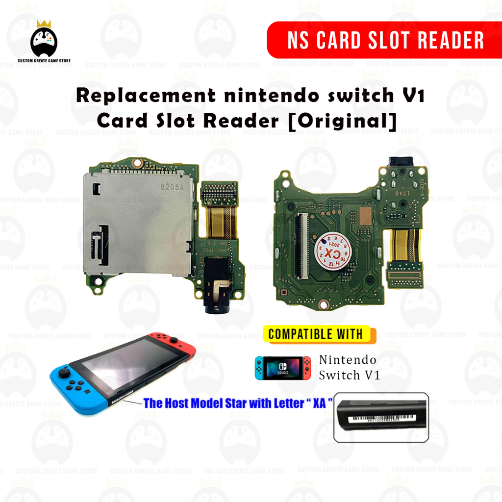 Nintendo NS Switch Game Card Slot Reader [original] FOR NS V1 V2 ...