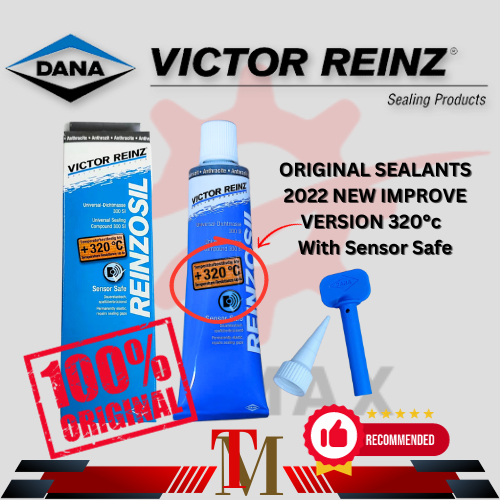 100% Original Gasket Gum Reinzosil 320°c & Sensor Safe Victor Reinz 70ml Sealing Silicone ...