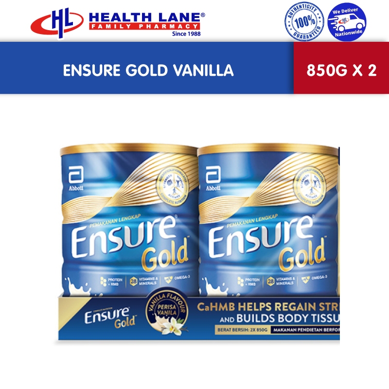Ensure Gold Vanilla (850g x 2) | Shopee Malaysia