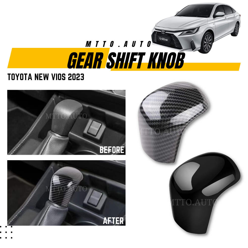 MTTO Toyota New Vios 2023 Interior Car Gear Shift Knob Garnish Frame ...