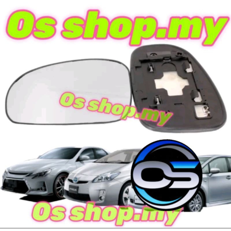 Toyota Prius zvw30 / MARK X grx130 Side Mirror Glass Kaca Cermin Sisi ...
