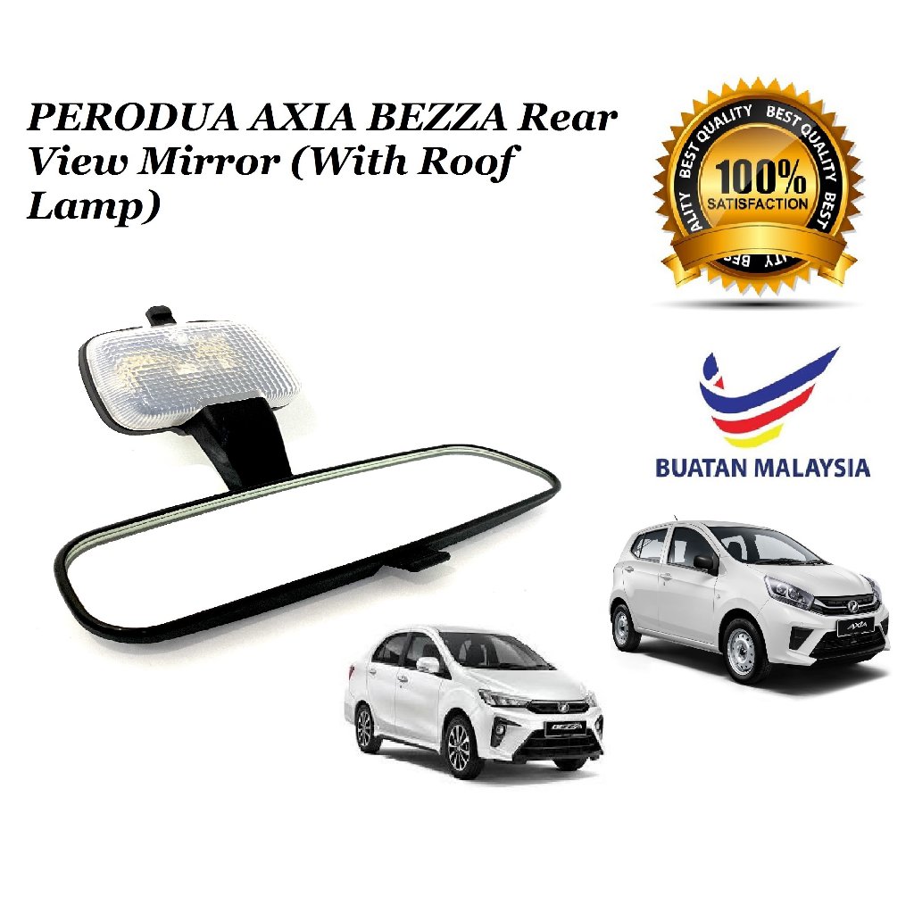 Original Perodua Axia'14-22 Bezza Rear View Mirror Room Mirror (With ...