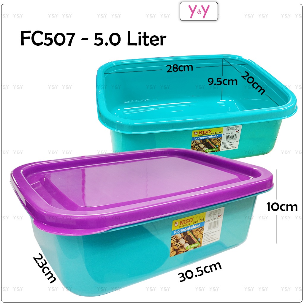 Niso Superstorer Food Container / Plastic Tupperware / Food Storage ...