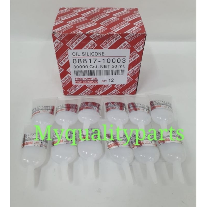 FAN CLUTCH OIL/OIL SILICONE 50ML 08817-10003(PRICE FOR 1 PC) | Shopee ...
