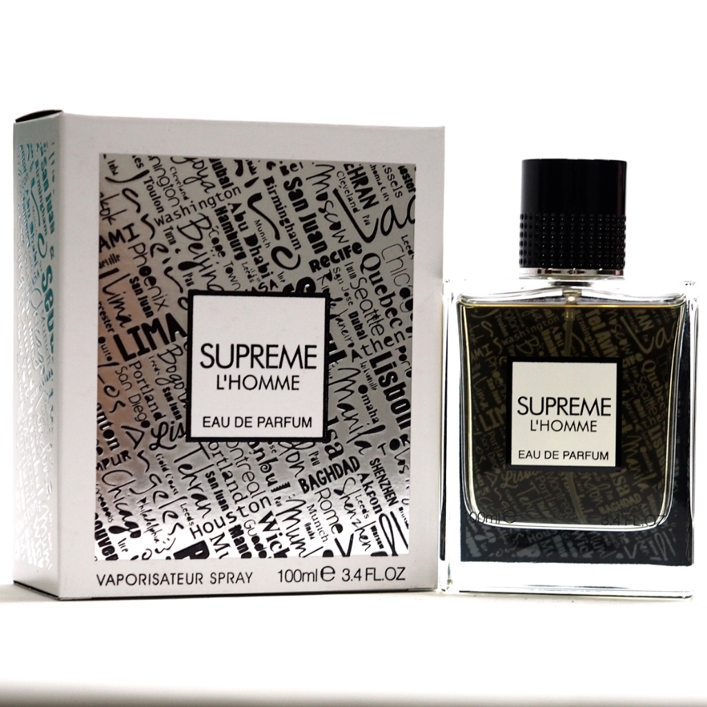 Supreme LHomme EDP 100ml Perfume for Men (lelaki) By Fragrance World ...