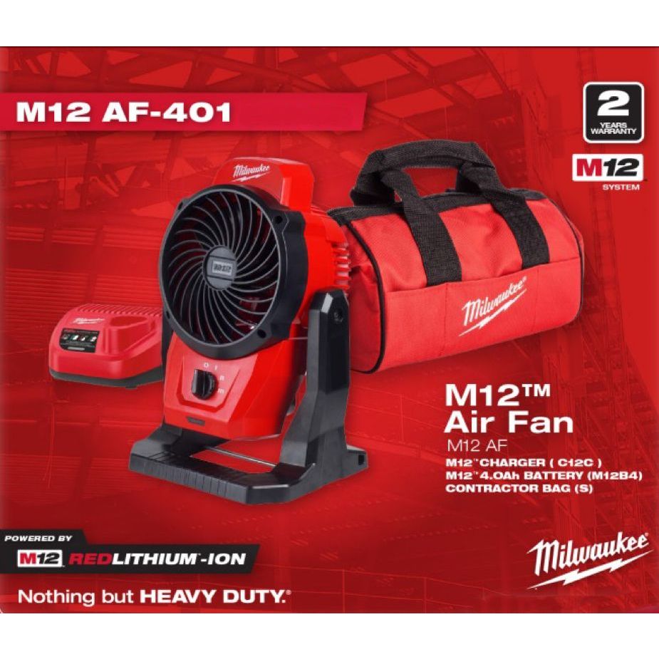 MILWAUKEE M12 AF AIR FAN | Shopee Malaysia