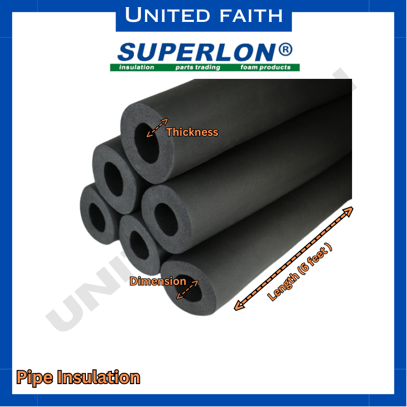 Superlon HD Pipe Insulation for Copper Pipe (1PCS) | Shopee Malaysia