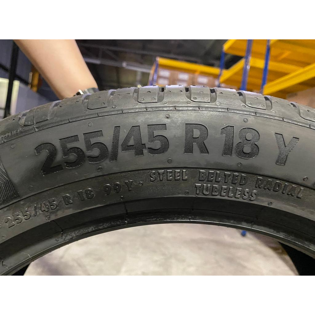 255/45R18 CONTINENTAL TYRE UC6 99Y FR ULTC (2419) | Shopee Malaysia