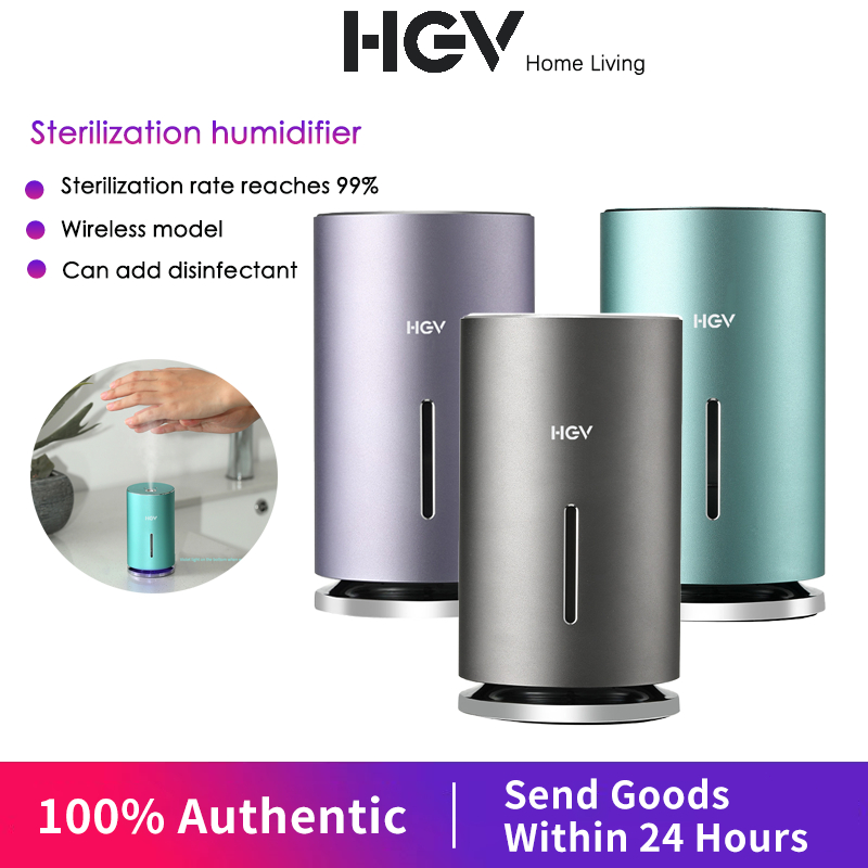 HGV Sterilization Humidifier Wireless 150ML Smart Induction Infrared ...
