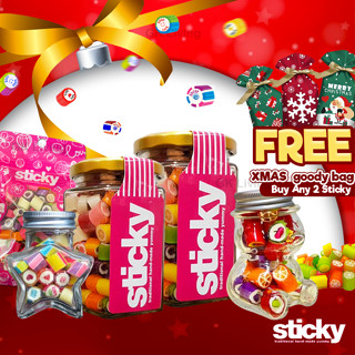 STICKY CANDY Gula-Gula HALAL Thank You / Happy Birthday / I Love You ...