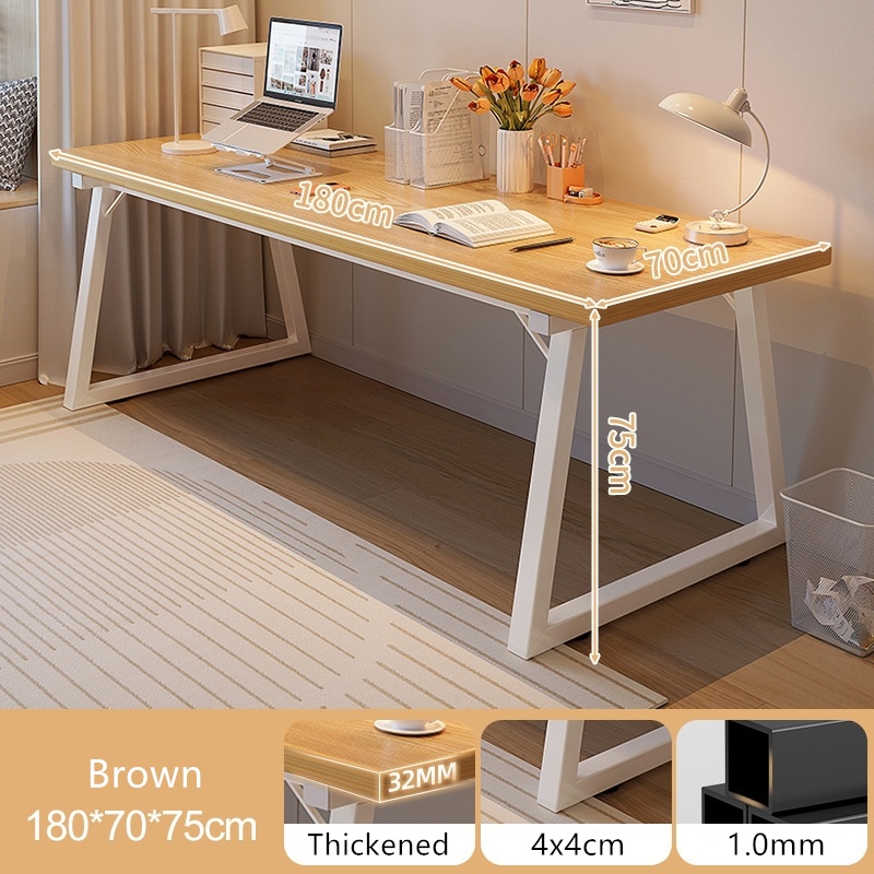 Modern Home Office Table 160/180cm Boss Table Workstation Office Desk ...