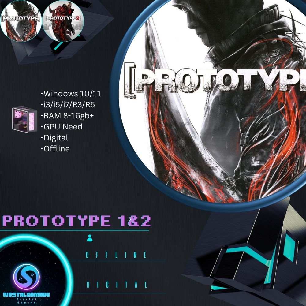 [Pc Games][Digital] Prototype 1&2 | Shopee Malaysia