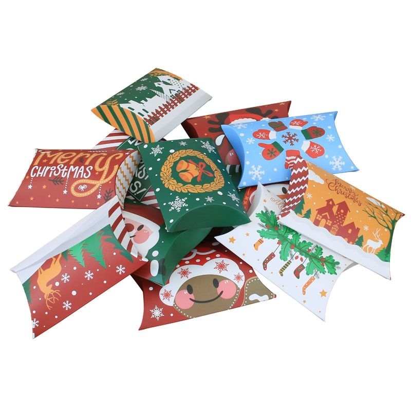 Christmas candy paper gula kotak Text Tote Paper Gift box cat food ...