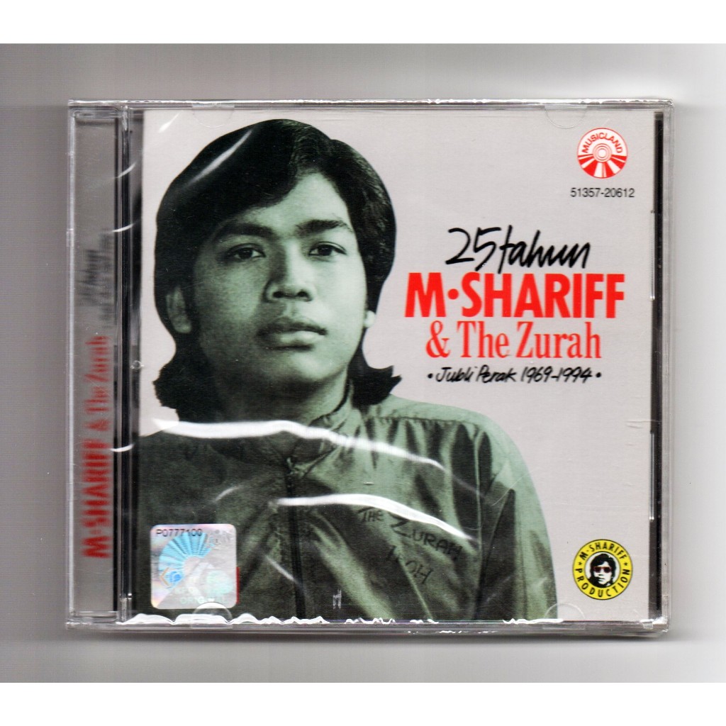 M.Shariff & The Zurah - 25 Tahun Perak 1969 - 1994 ( CD ) | Shopee Malaysia
