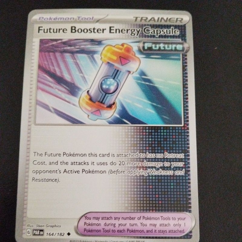 Original Pokémon TCG - Future Booster Energy Capsule Paradox Rift ...