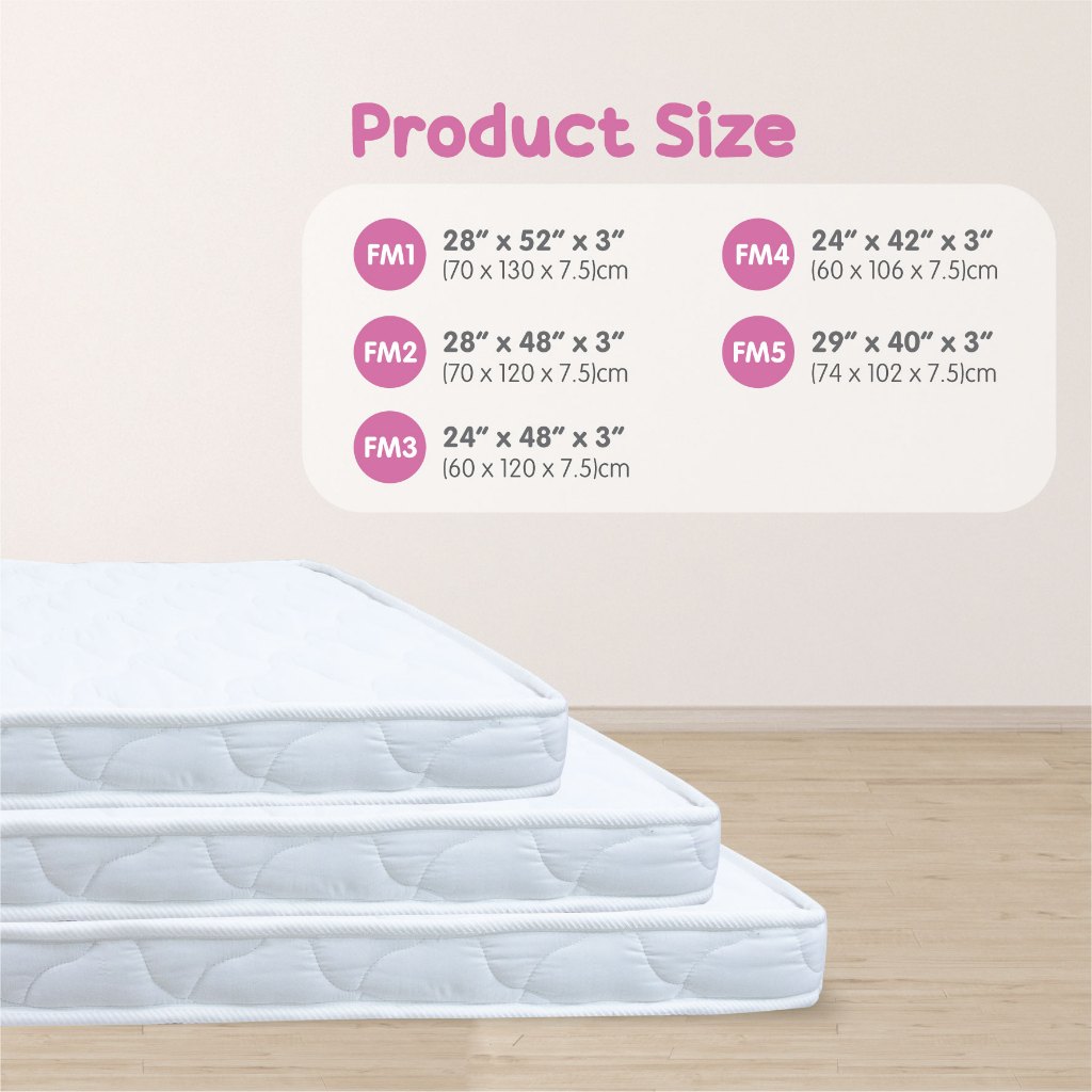 Babylove 100% Natural Coconut Fibre Mattress | Shopee Malaysia